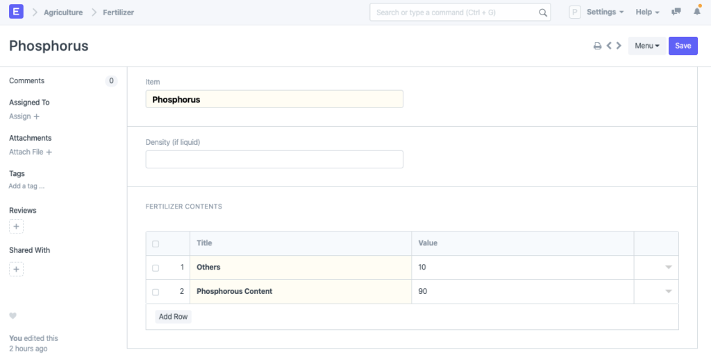 Agriculture – ERP Sumo